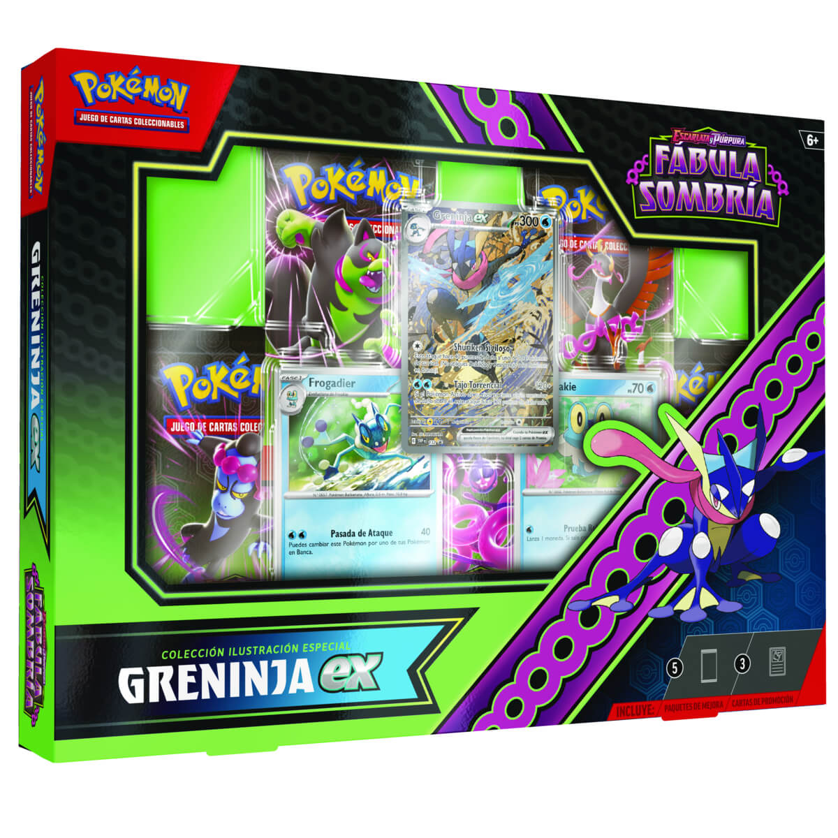 Pokémon — Shrouded Fable: Special Collection Greninja Ex / Kingdra ex ...